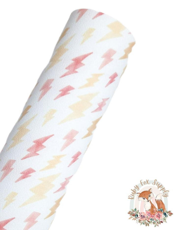 Lightening Bolts 9x12 faux leather sheet – Rubyfoxsupply